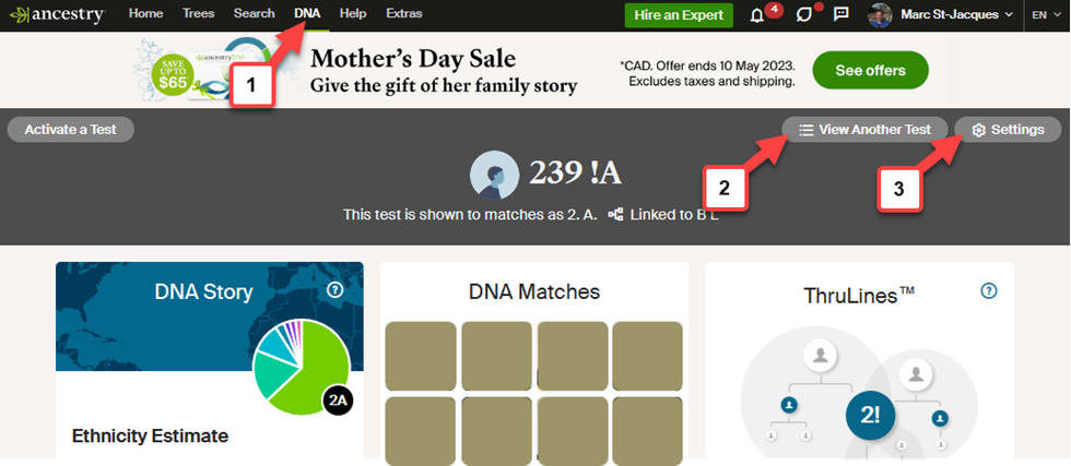 How to Share Your Match List in Ancestry – Following my ancestors ...